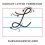 Capital Letter L in Cursive - SuryasCursive.com